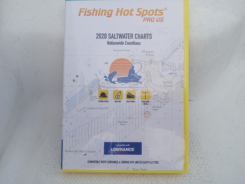 Fishing Hot Spots chip - Swap Shop - Charleston Fishing