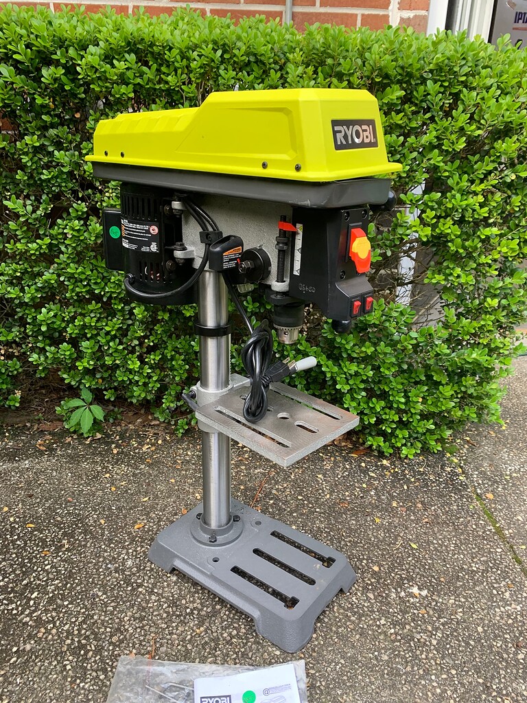 Ryobi 10” drill press - $50 obo - Swap Shop - Charleston Fishing