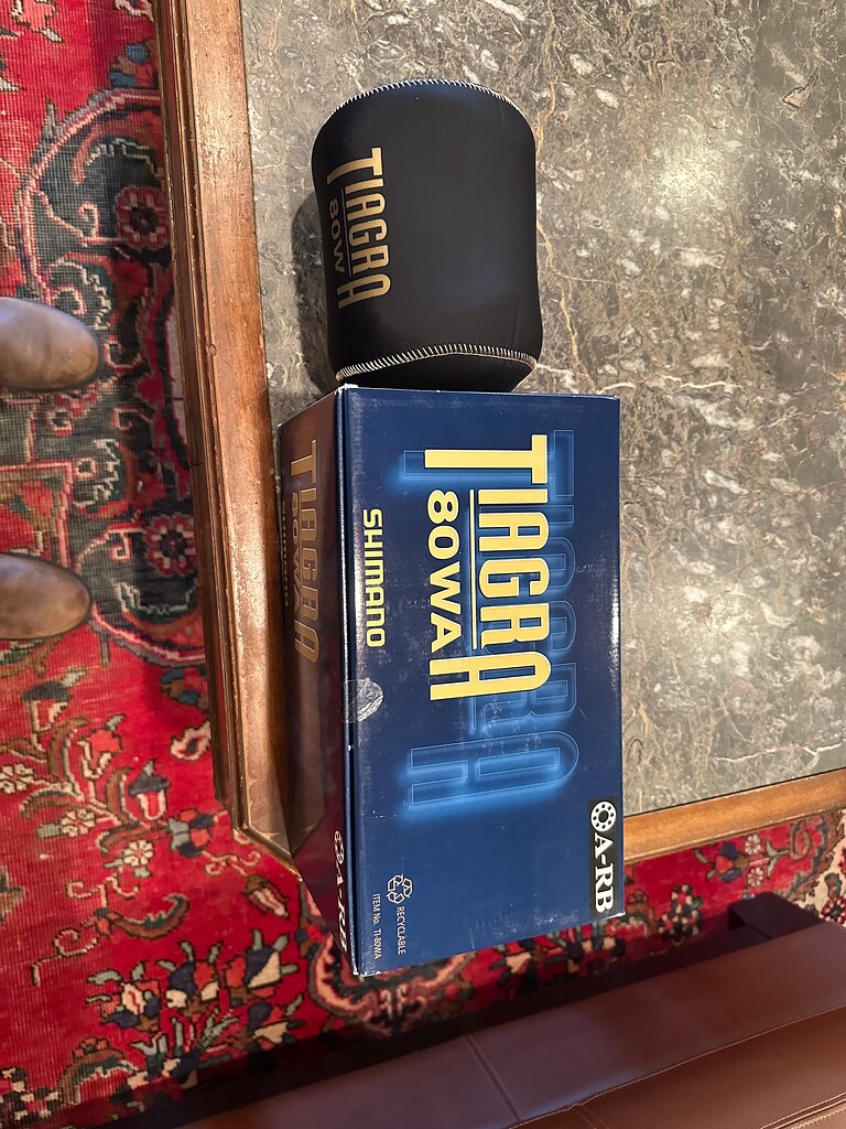 NIB Shimano Tiagra 80 w/cover - Swap Shop - Charleston Fishing