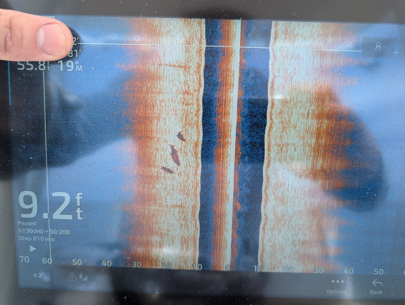 Live Scope finally pays off…details - Inshore Reports - Charleston Fishing